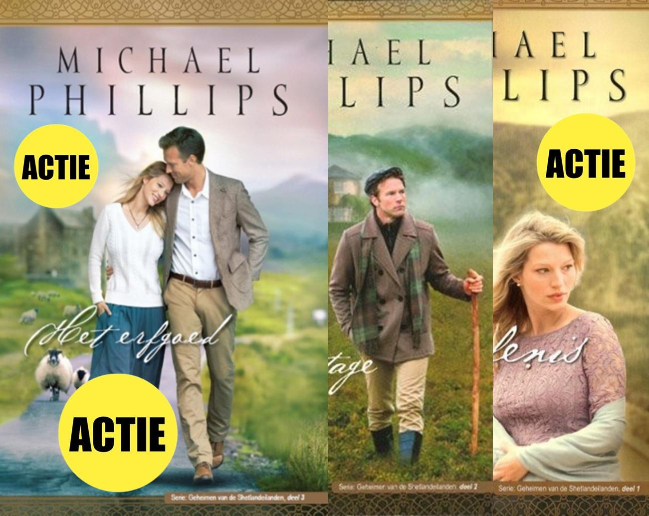 Phillips, Michael - Serie Geheimen van de shetlandeilanden (compleet) - Romans - Webshop Tolle ...